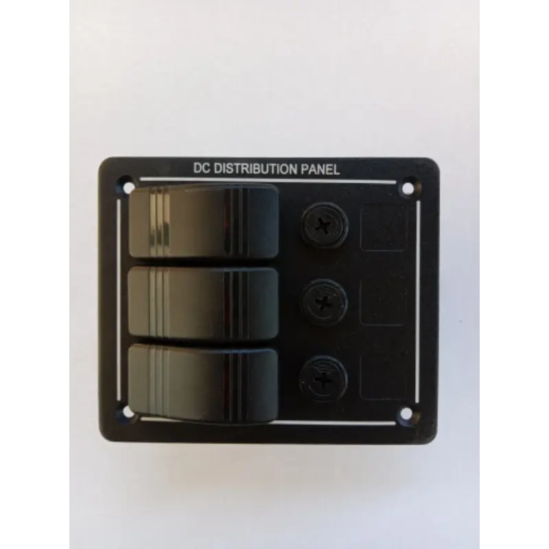 Marine Electricals - Switch Panel 3 Gang 12v/24v for only 80.90